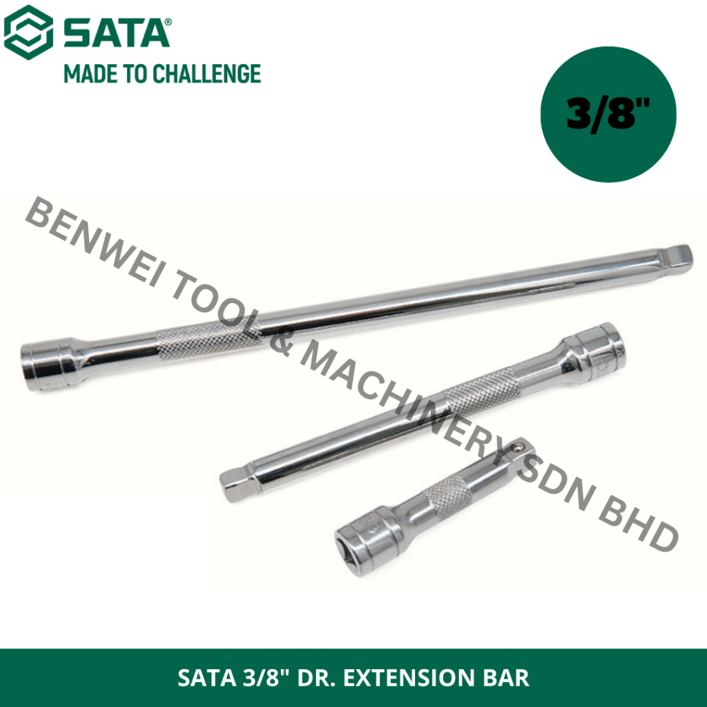 SATA 3/8" DR. EXTENSION BAR / 3'' 6'' 10'' / JUNIOR EXTENSION BAR ...