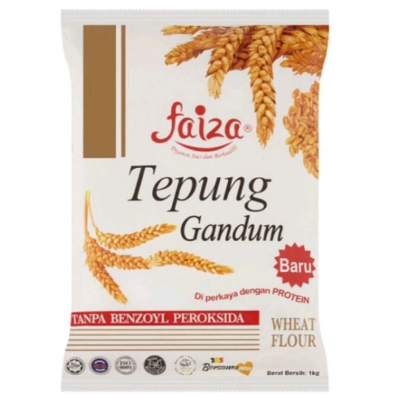 TEPUNG GANDUM FAIZA 1KG | Shopee Malaysia