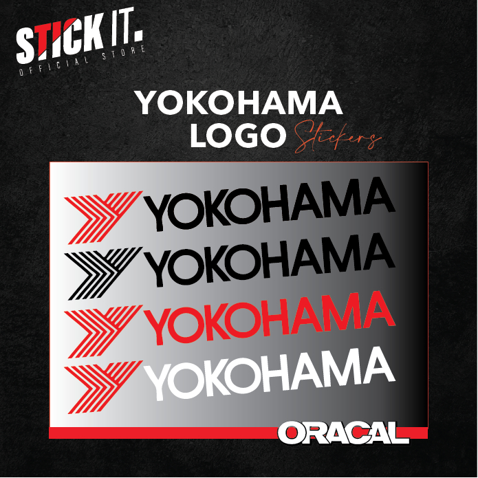 [READY STOCK] YOKOHAMA CAR DECAL WATERPROOF STICKER VINYL | Shopee Malaysia