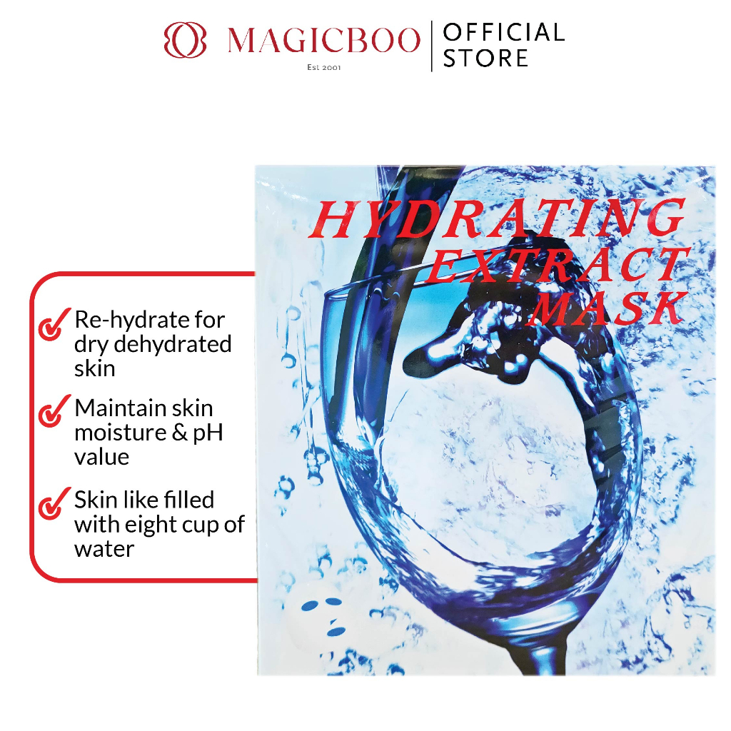Magicboo Lemasque Hydrating Extract Mask (8Pcs) | Shopee Malaysia