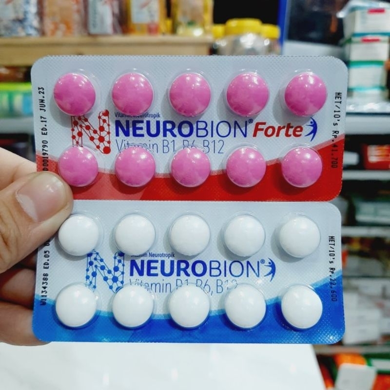 Neurobion Tablet Varian Isi 10 Tab - Suplemen Membantu Menjaga ...