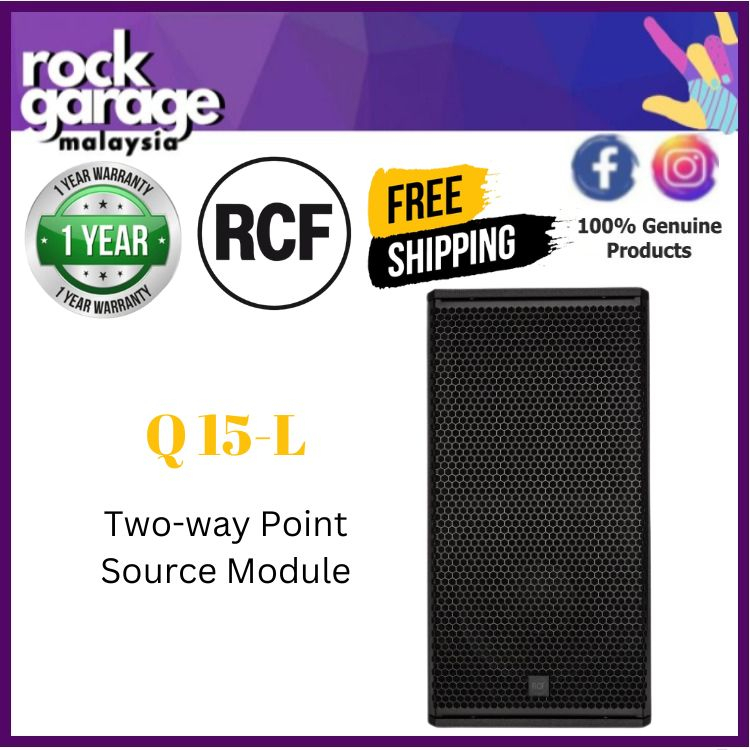 RCF Q 15-L Two-way Point Source Module ( Q15L / Q 15L ) | Shopee Malaysia