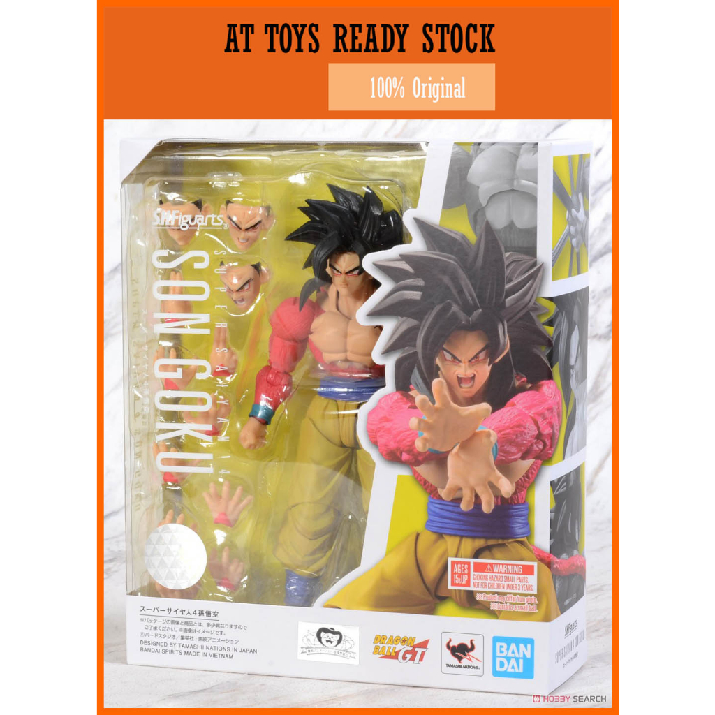 -ORIGINAL-S.H.Figuarts SHF SUPER SAIYAN4 SON GOKU | Shopee Malaysia