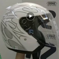 SHOEI JFORCE2/JF2 JACK HELMET/ FULL 1TO1 PREMIUM TANDUK LEKUK DOUBLE ...