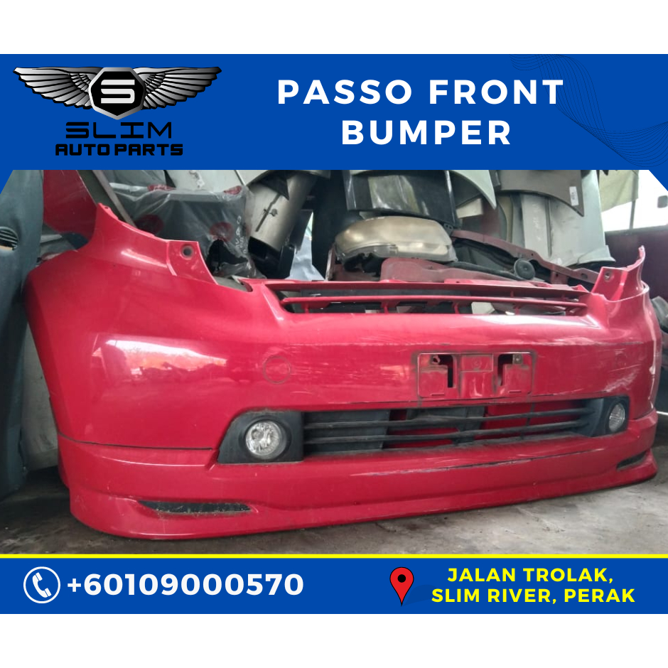 [Original Used] Toyota Passo Front Bumper | Shopee Malaysia