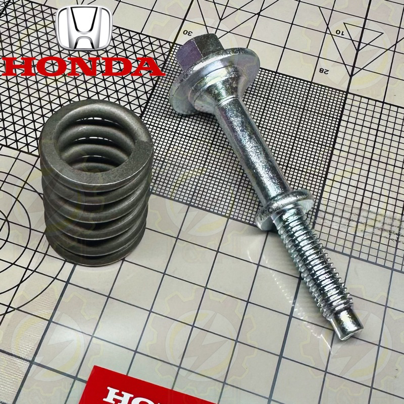 🌟BOLT + SPRING🌟 ORIGINAL SIZE HONDA ALL MODEL EXHAUST PIPE SCREW ...