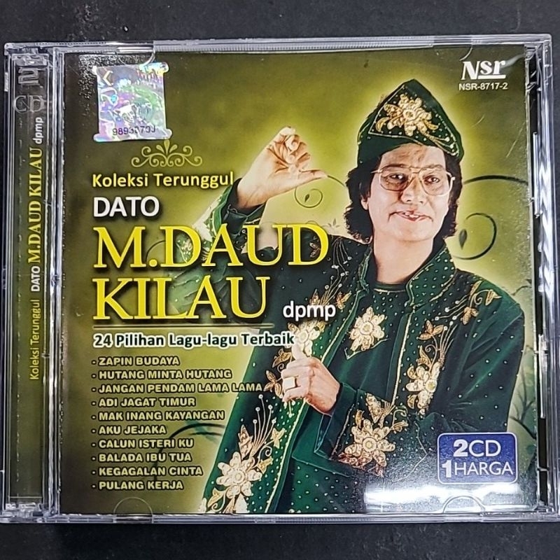 M.Daud Kilau - 24 Pilihan Lagu-Lagu Terbaik (2CDs) | Shopee Malaysia