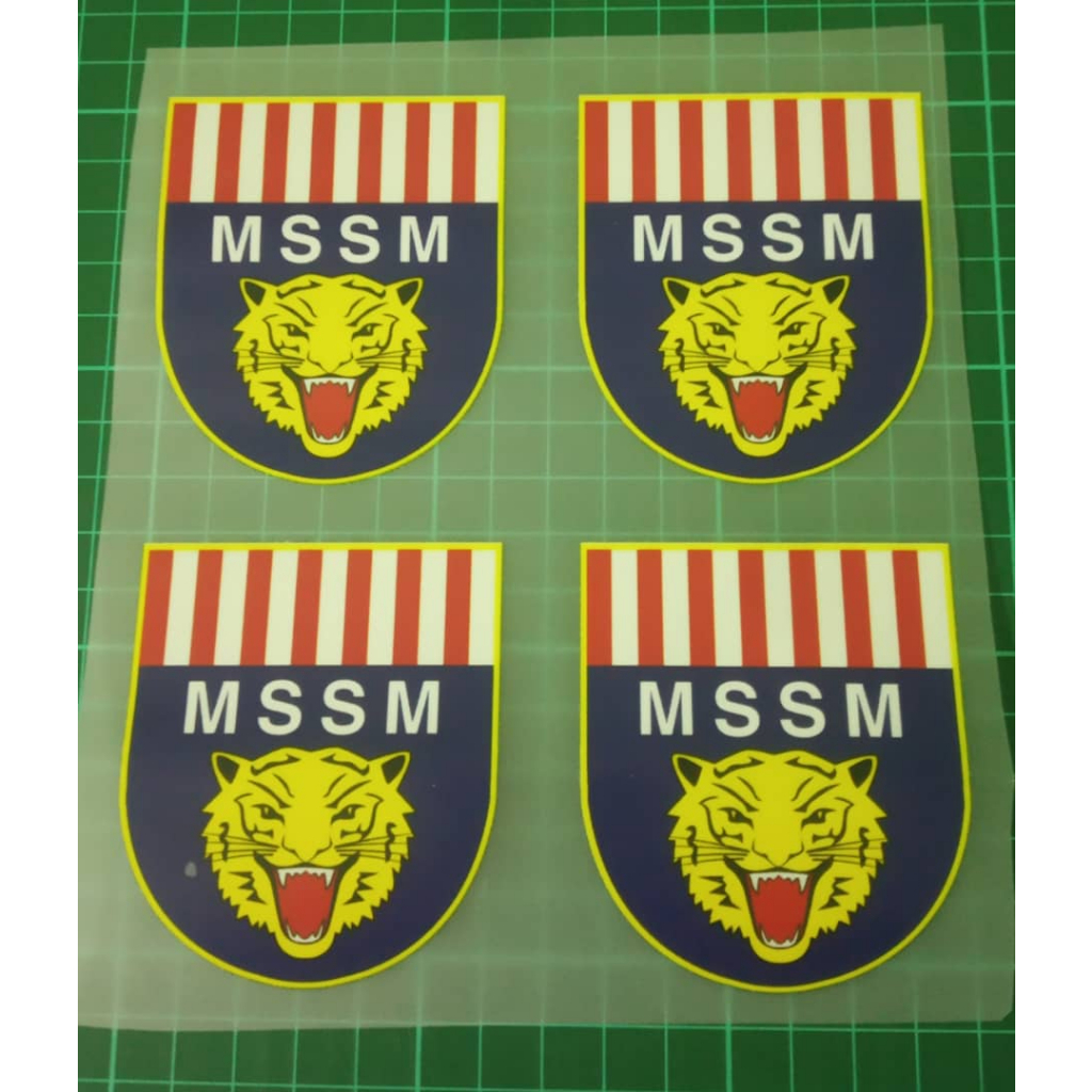LOGO MSSM & Negeri-Negeri (Ready Stock Iron On Sticker) | Shopee Malaysia