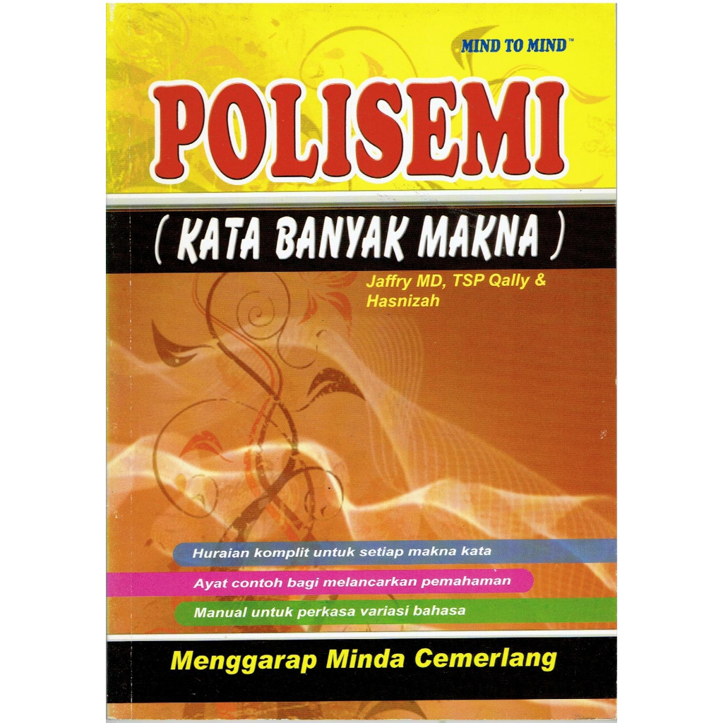 POLISEMI (KATA BANYAK MAKNA) | Shopee Malaysia