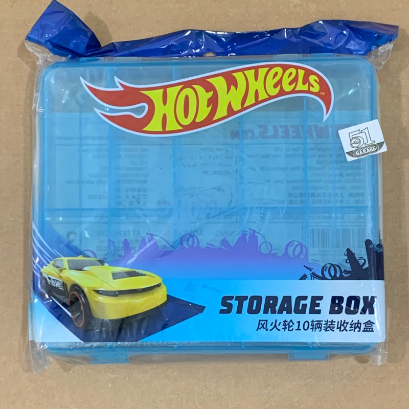 Hot Wheels Storage Box 10 Slots Protector - Kotak Plastic HotWheels ...