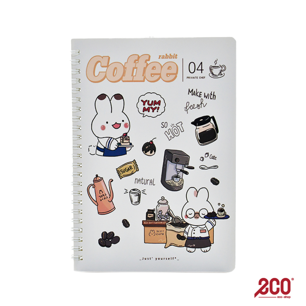 Kreati Note Book With Cute Rabbit Design (21cm x 15cm) - AD-L008-T05-13 ...