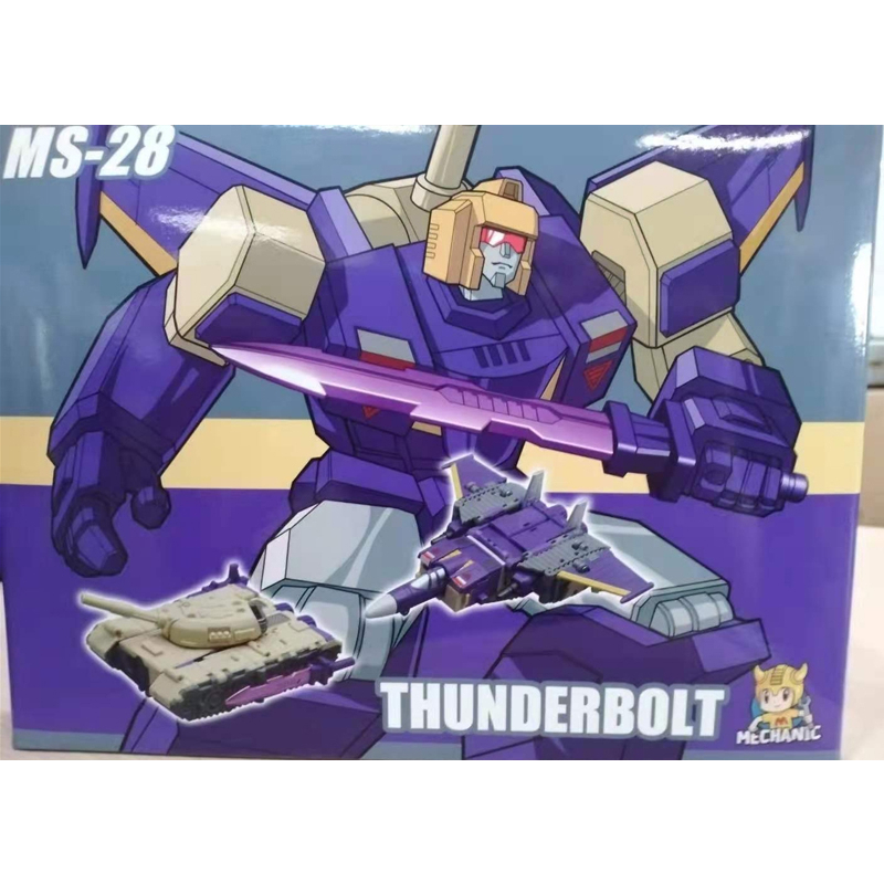 Mech Fans Toys MFT MS-28 Thunderbolt (Transformers Blitzwing) G1 legend ...