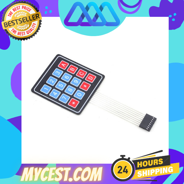 4x4 Keypad Membrane Matrix Button Switch For Arduino Keyboard