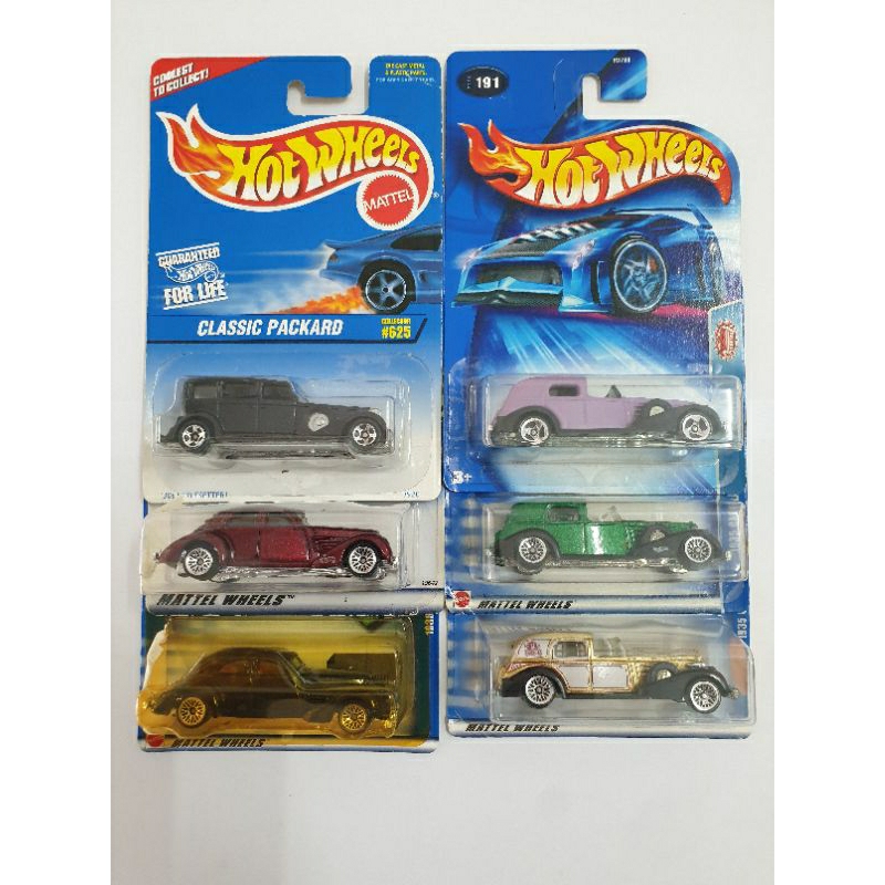 Hotwheels Classic Packard 1936 Cord 1935 Cadillac | Shopee Malaysia