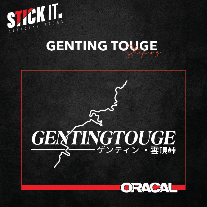 GENTING TOUGE STICKERS | Shopee Malaysia