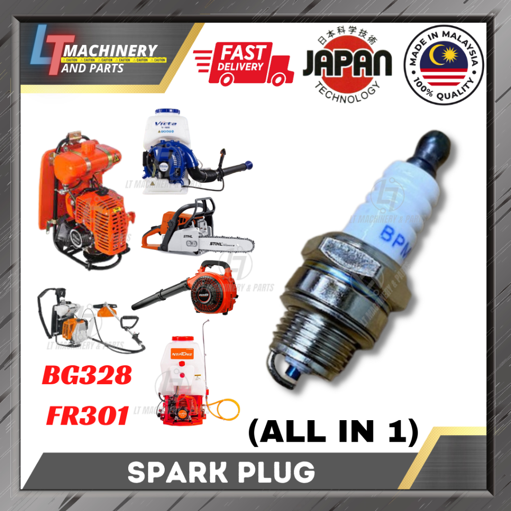 Spark Plug Brush Cutter Hand Blower Chainsaw Knaspack sprayer Bg328 ...