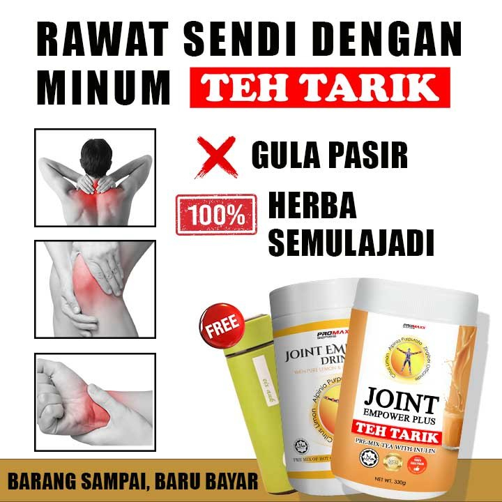 Combo Set Rawat Sendi Tulang Joint Empower Lemon & Teh Tarik Promaxx Series | Shopee Malaysia