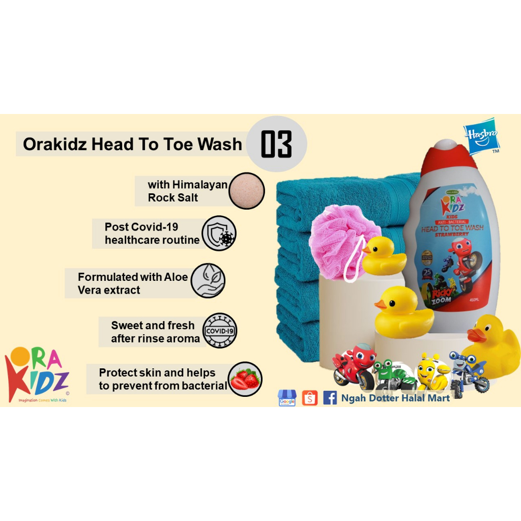 Orakidz Ricky Zoom (Hasbro) Head To Toe Wash | Shopee Malaysia