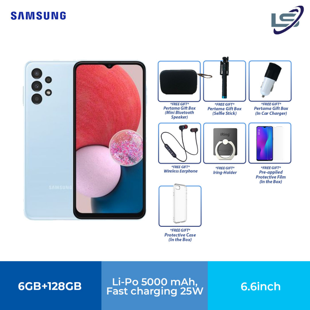 SAMSUNG Galaxy A13 LTE | 6GB+128GB | Exynos 850 (8nm) | 6.6" PLS TFT ...