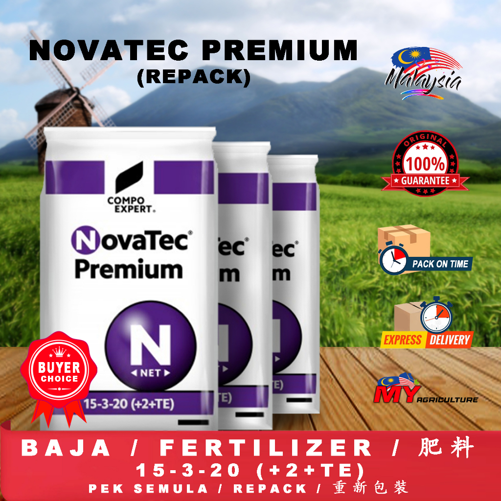 [REPACK 3KG] COMPO EXPERT BAJA NOVATEC PREMIUM FERTILIZER - MY ...