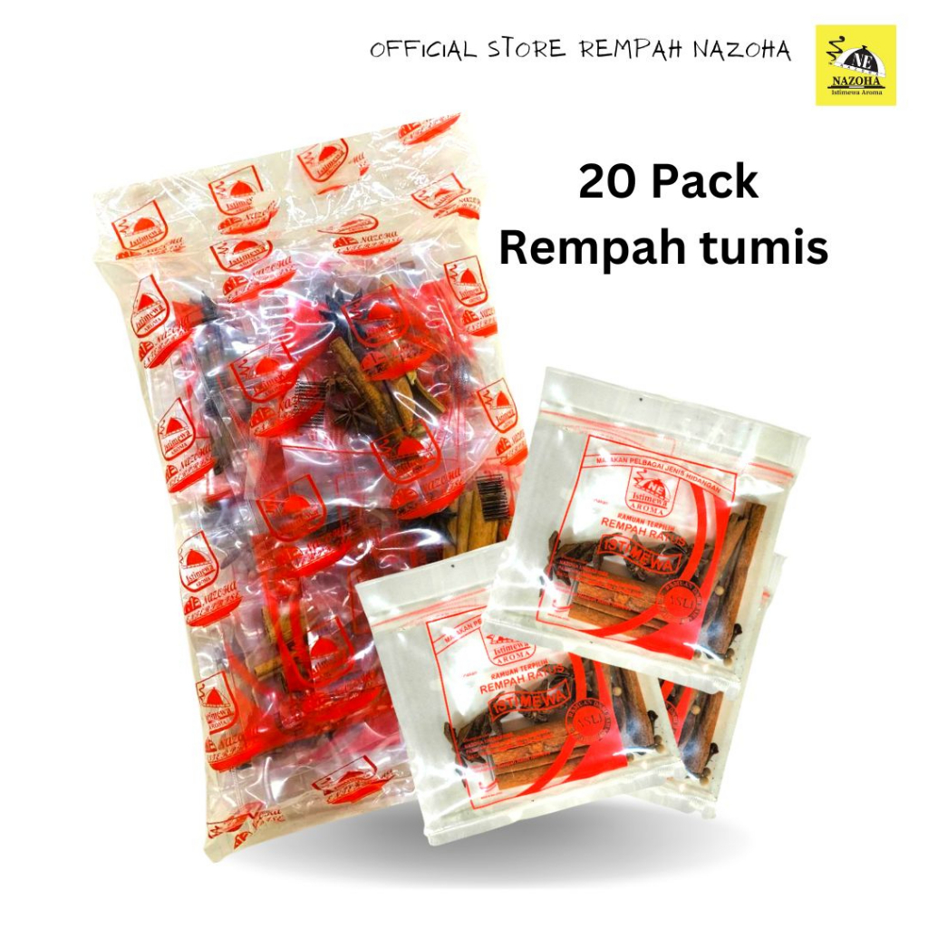20 pack rempah tumis bundle | Shopee Malaysia
