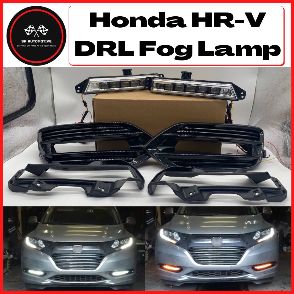 Honda Vezel HRV HR-V RS Mugen Facelift 2019 2020 Fog Lamp Light DRL ...