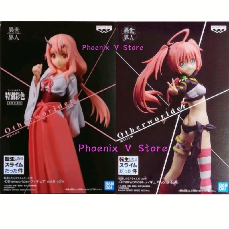 🔥‼️ORIGINAL‼️🔥 Bandai TENSEI SHITARA SLIME DATTA KEN Otherworlder Shuna Milim Mirimu Figure ...