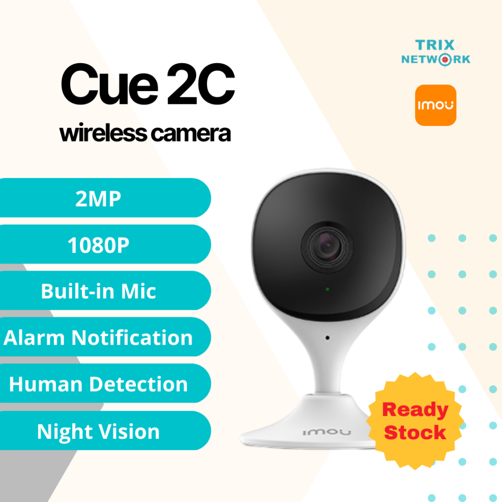 Dahua Imou Cue 2C 1080P Wireless IP CCTV Camera | Shopee Malaysia