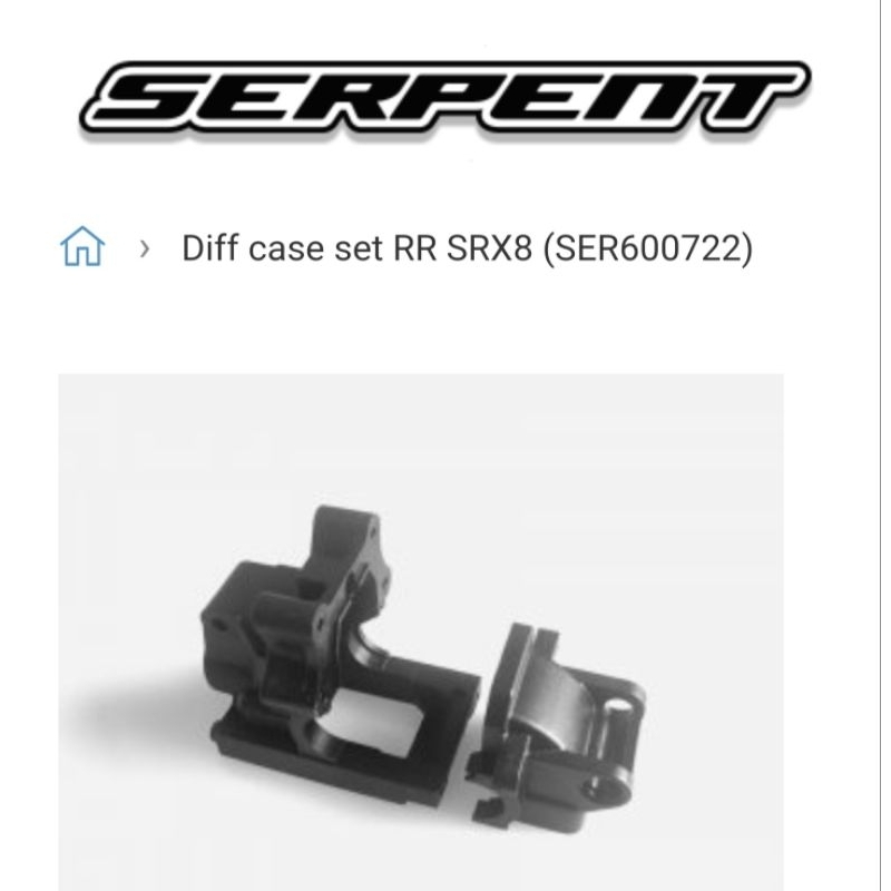 Serpent Diff case set RR SRX8 (SER600722) | Shopee Malaysia