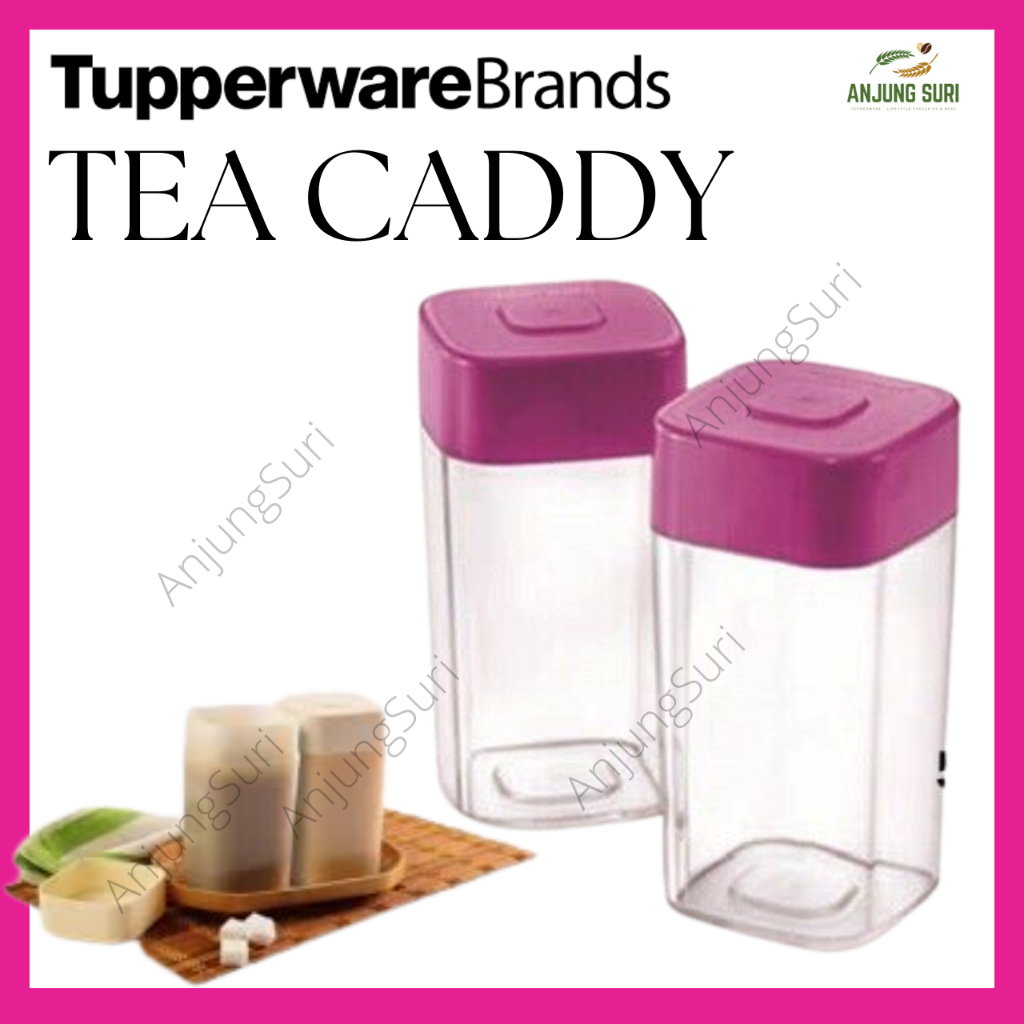 Tupperware Tea Caddy 560ml (1) Bekas Air Tuperware | Shopee Malaysia
