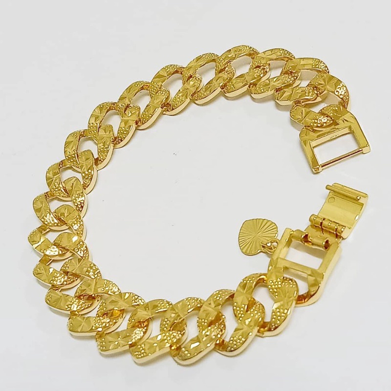 Gelang Persis 916 Emas Korea Cop 916 | Shopee Malaysia