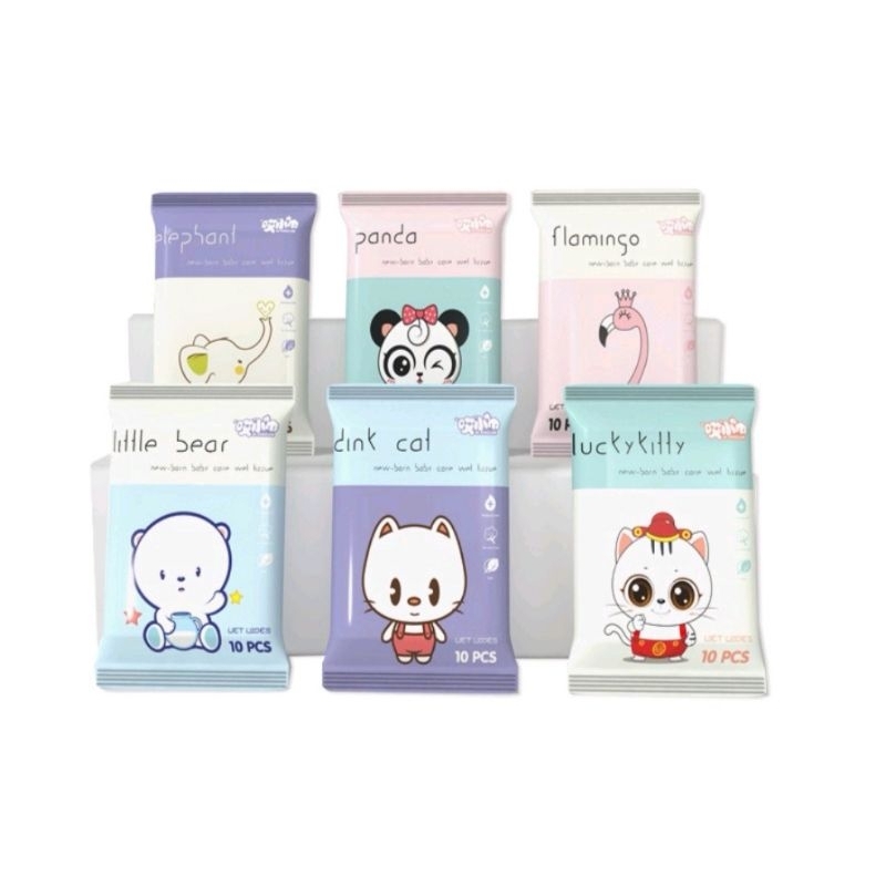 SMALL WET TISSUE ( 10pc/PACK) | Shopee Malaysia