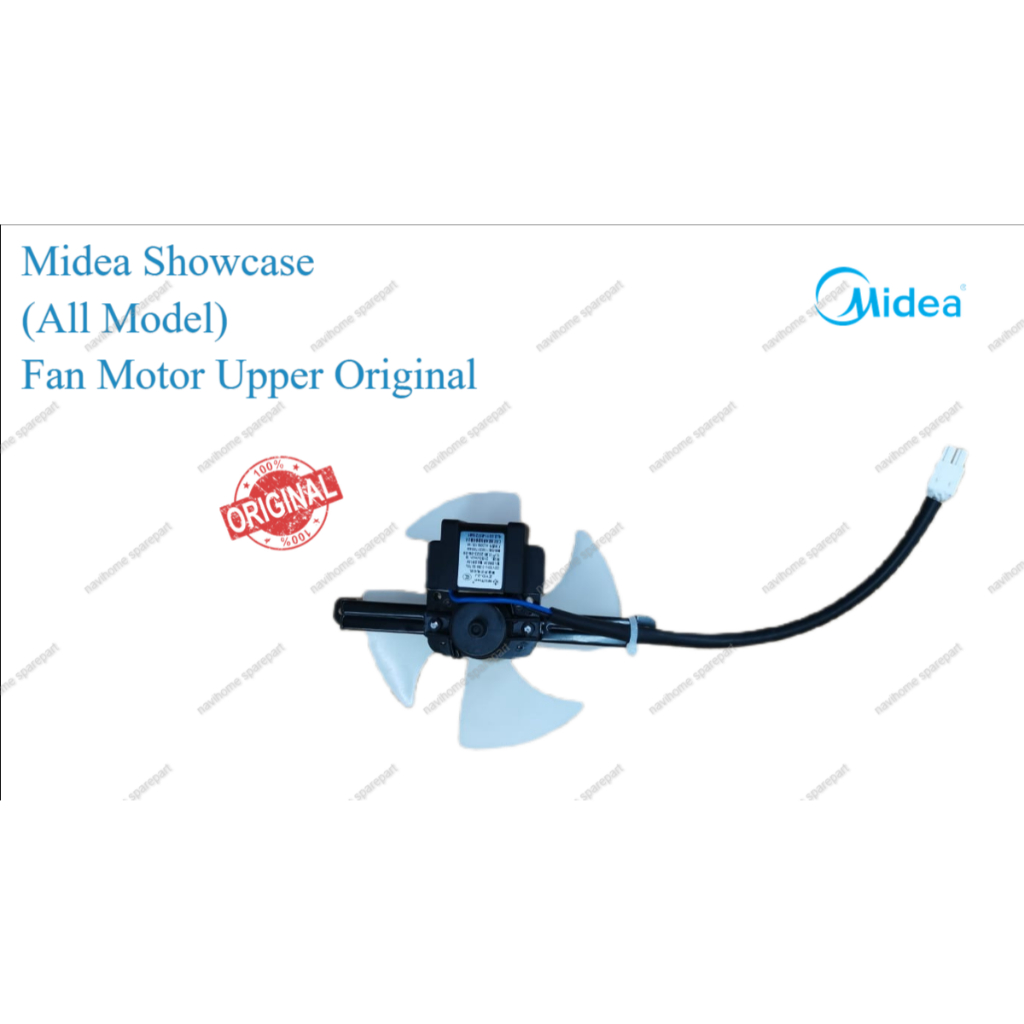 Midea Showcase (All Model) Fan Motor Upper Original | Shopee Malaysia