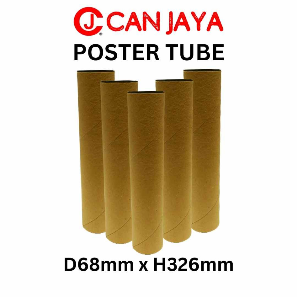 Cardboard Paper Canister Cylinder Tube for Blueprint Poster Wallpaper ...