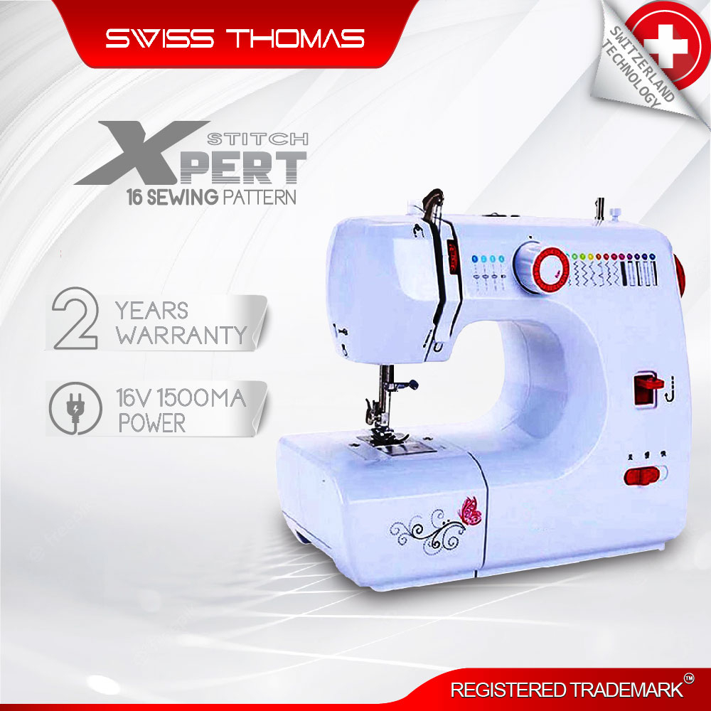 SwissThomas Sewing Machine Mesin Jahit Stitch Xpert FHSM700 Auto ...