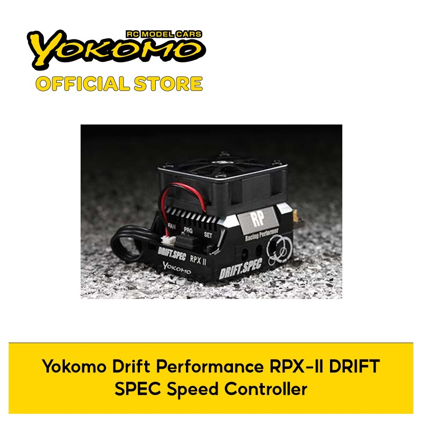 Yokomo Drift Perfoermance RPX-II Drift Spec Speed Controller for remote control car (BL-RPX2DB ...