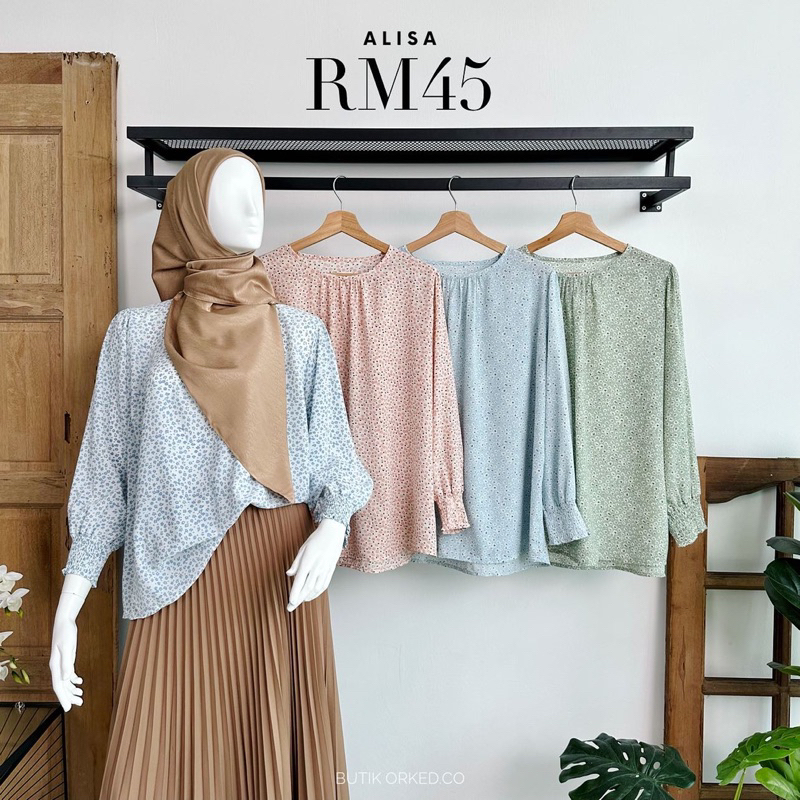 ALISA BY BUTIK ORKED.CO | Shopee Malaysia