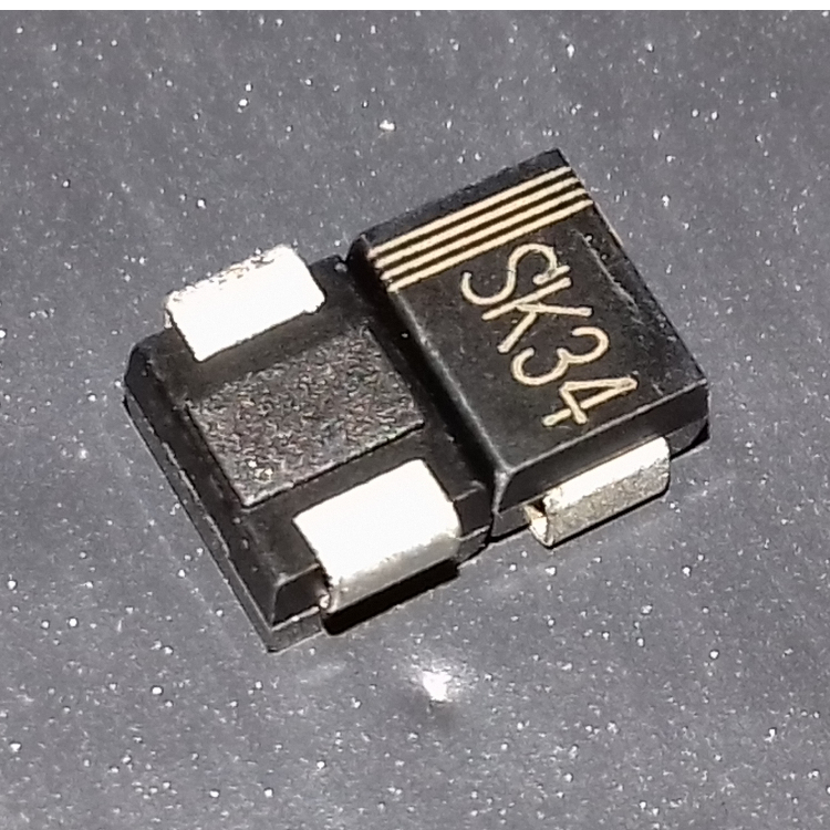 (D1180) SK34 SK34 Schottky Diode 3A/40V 封装DO-214AA SMB | Shopee Malaysia