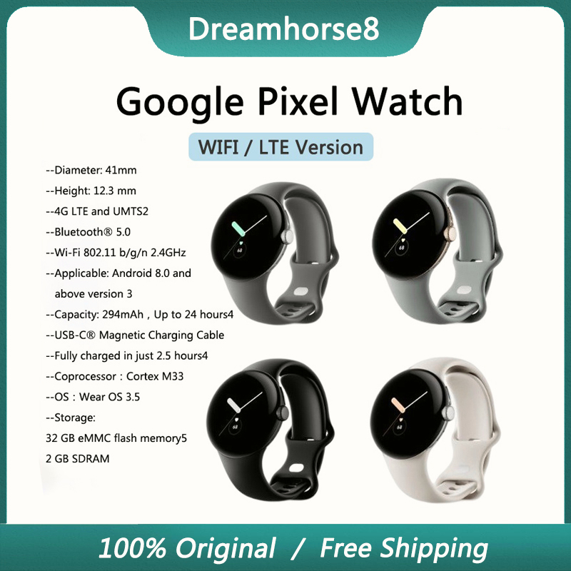 Google Pixel Watch WIFI/LTE Version Brand New -Android Smartwatch With ...
