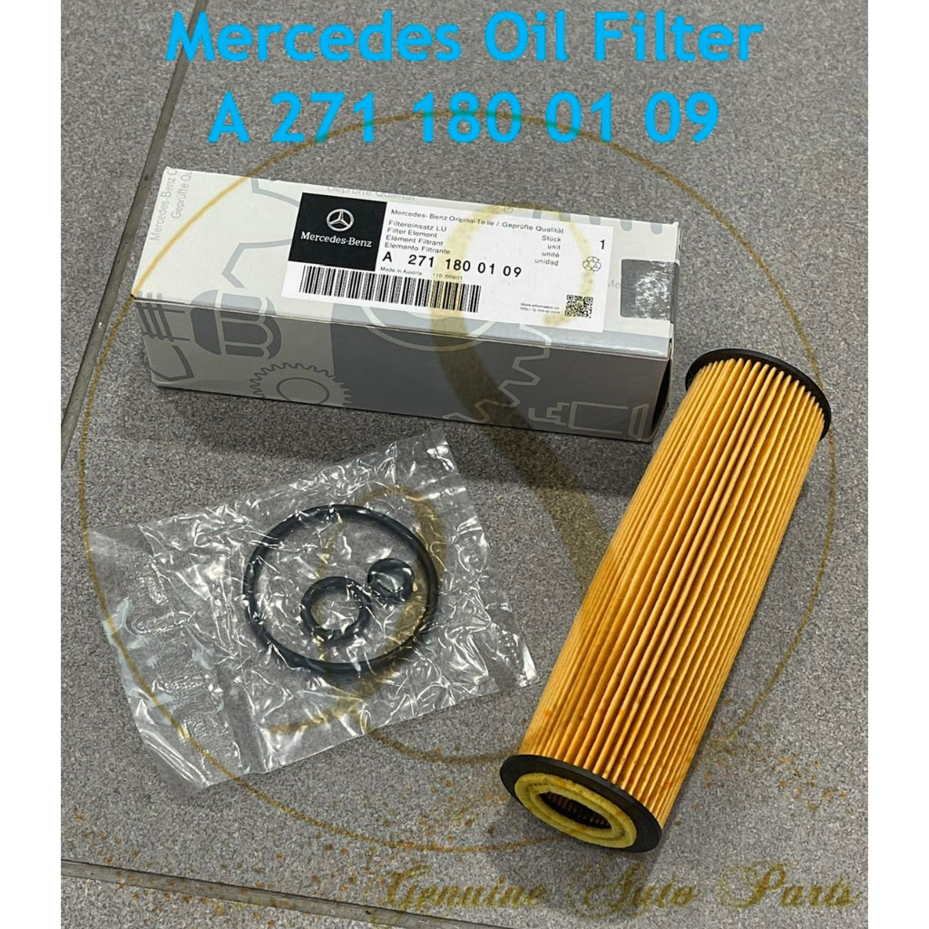 100% ORIGINAL OIL FILTER MERCEDES BENZ W204 W211 C180 C200 C230 A 271 ...