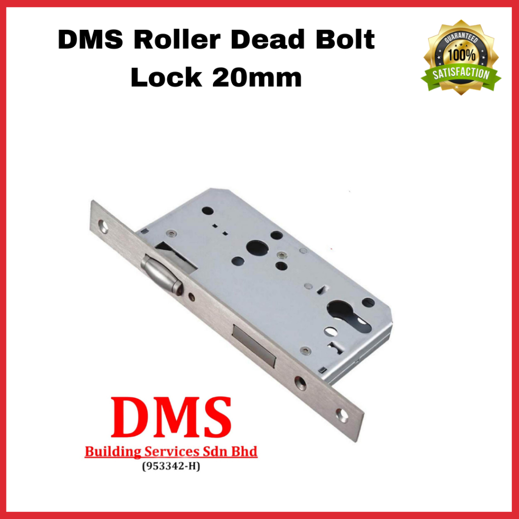 DMS Roller Dead Bolt Lock 20mm forend | Shopee Malaysia