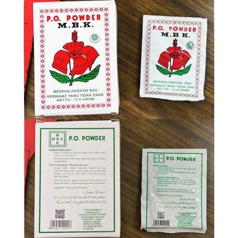 Bedak Anti Bau Bunga Raya (3pek RM10) | Shopee Malaysia