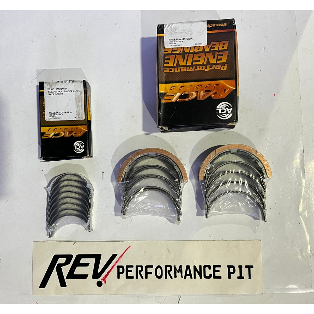 Original ACL Race Series Engine Bearing set Subaru BRZ GT86 FA20 ...