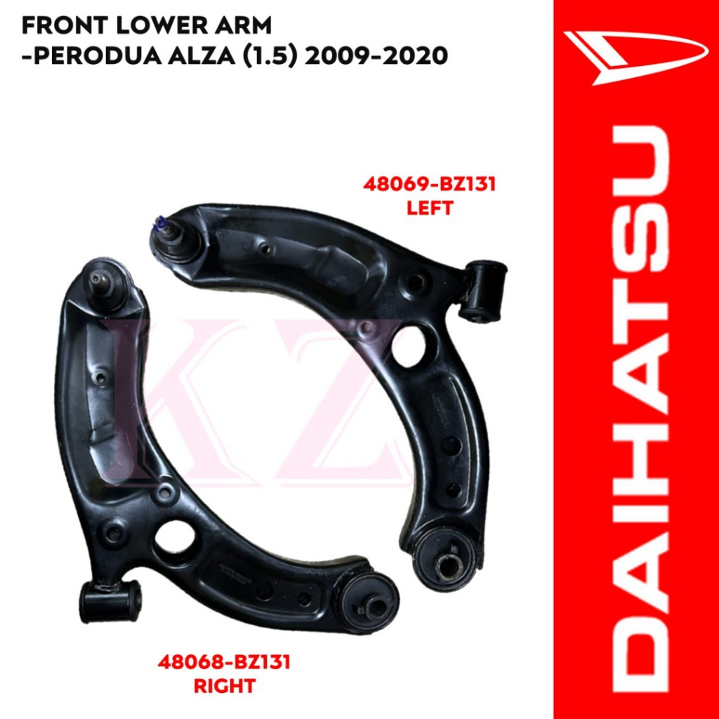 PERODUA ALZA 2009 - 2020 PERODUA ALZA 1.5cc FRONT LOWER ARM LEFT ...