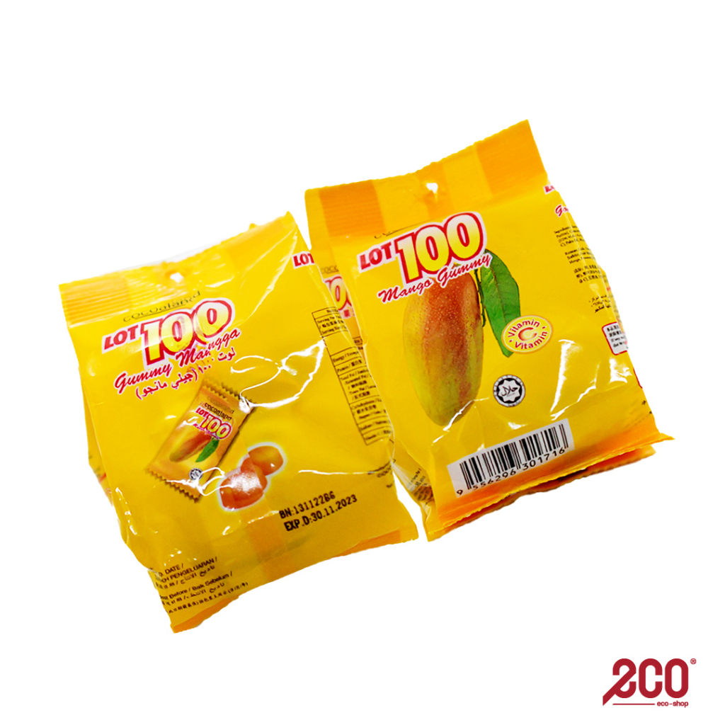 Lot 100 Mango Gummy 2SX33G - AD-L001-T05-15 - AD-L001-T05-14 | Shopee ...