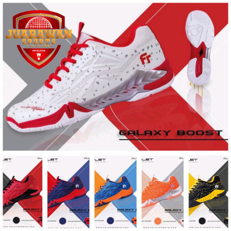 FELET GALAXY BOOST BADMINTON SHOES | Shopee Malaysia
