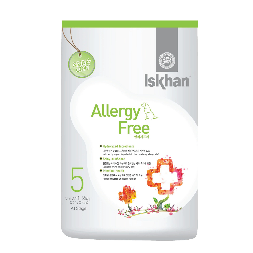 Iskhan Allergy Free Dog Dry Food (1.2kg) | Shopee Malaysia