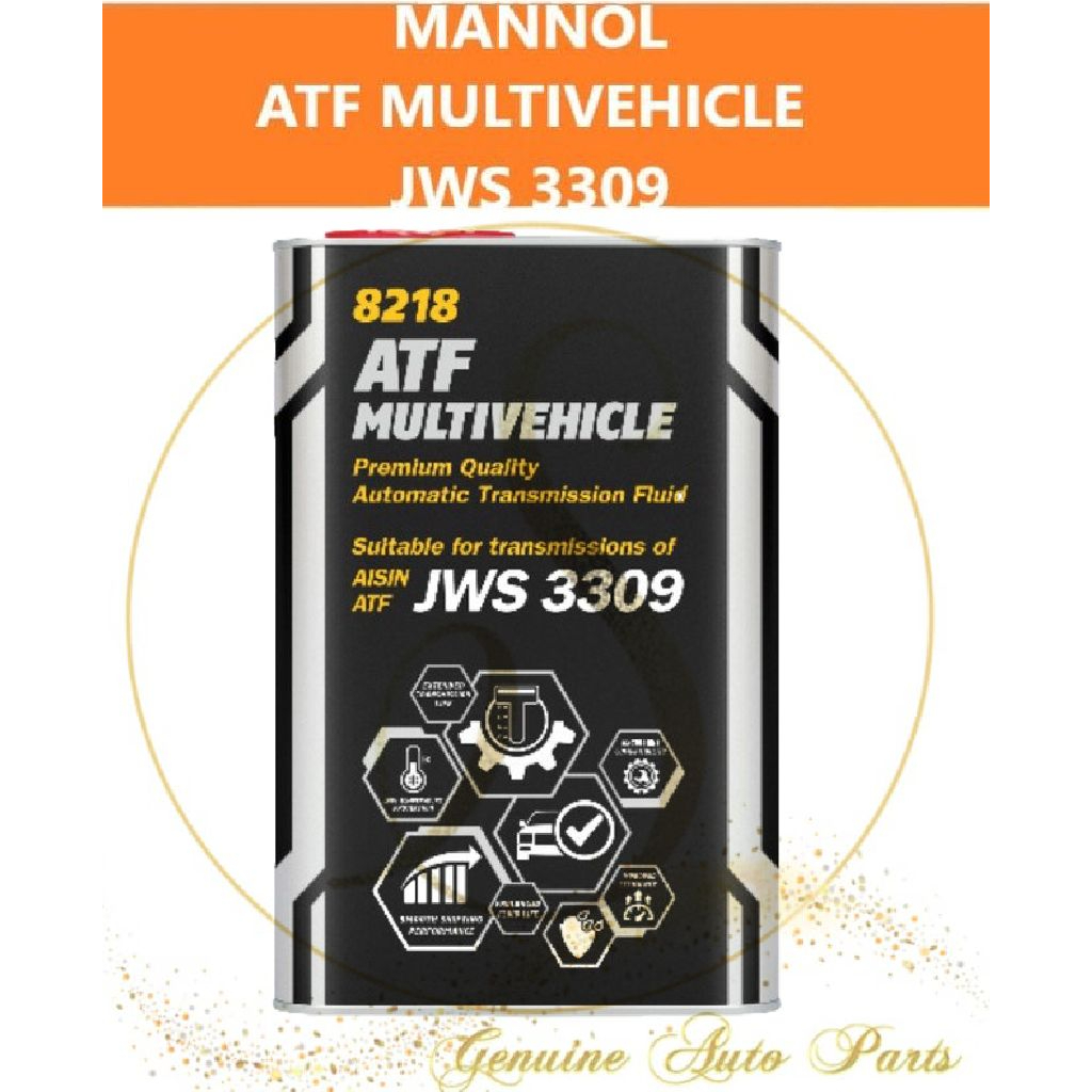 MANNOL OEM 8218 ATF MULTIVEHICLE JWS3309 MERCEDES PERODUA PROTON HONDA ...