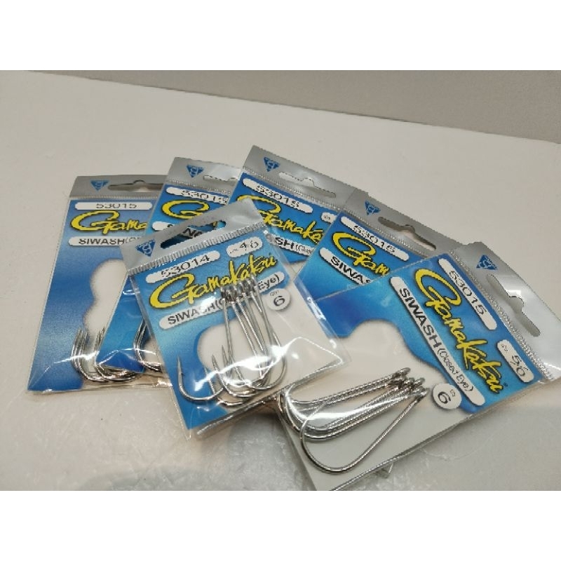 GAMAKATSU SIWASH CLOSED EYE HOOK | Shopee Malaysia