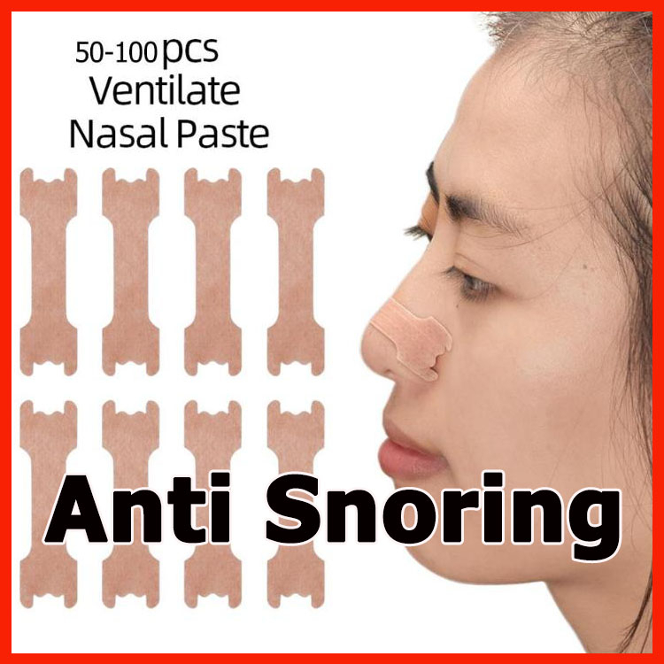 Plaster Patch Anti Snoring Nasal Breathe Right Strip Ubat Dengkur Anti ...